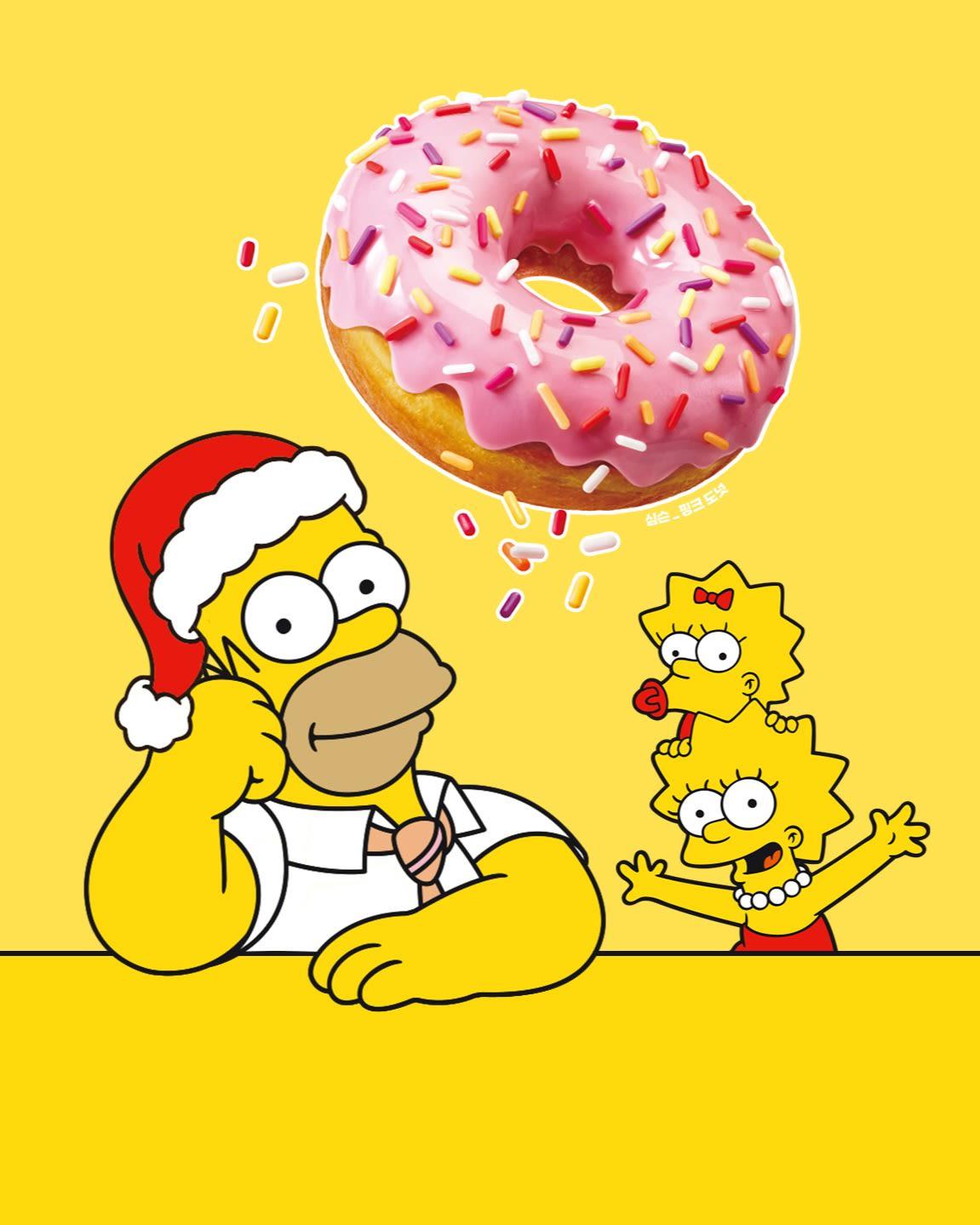 Dunkin' Donuts x The Simpsons Collaboration - Changdukgung/Korea (Creatrip)