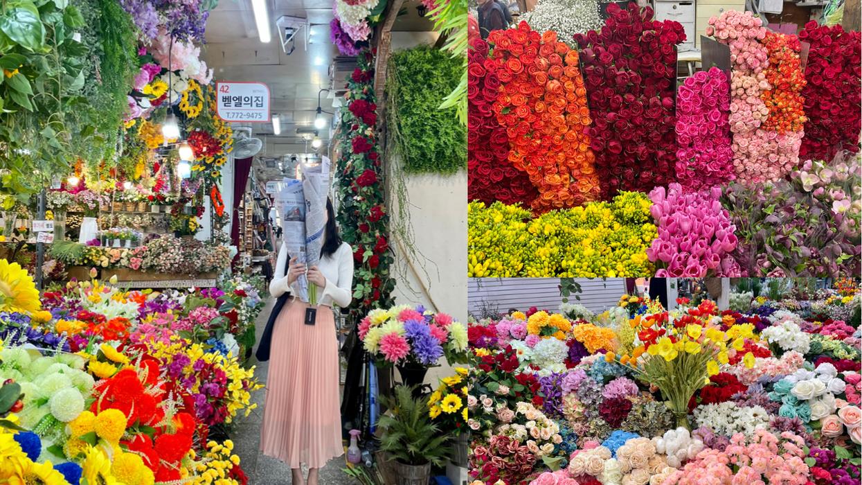 A Trip To Flower Markets In Seoul Visited By Locals - Seoul/Korea ...