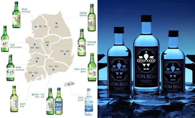 Creatrip: 韓国のご当地焼酎(ソジュ) - 韓国 (旅行情報)