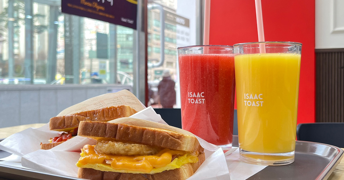 Creatrip: 蠶室美食｜Isaac Toast-首爾/韓國(旅遊情報)