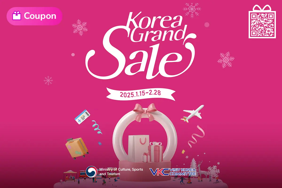 2025 Korea Grand Sale X Creatrip | ส่วนลดพิเศษ (8-31 มกราคม 2025) - เกาหลี (Creatrip)