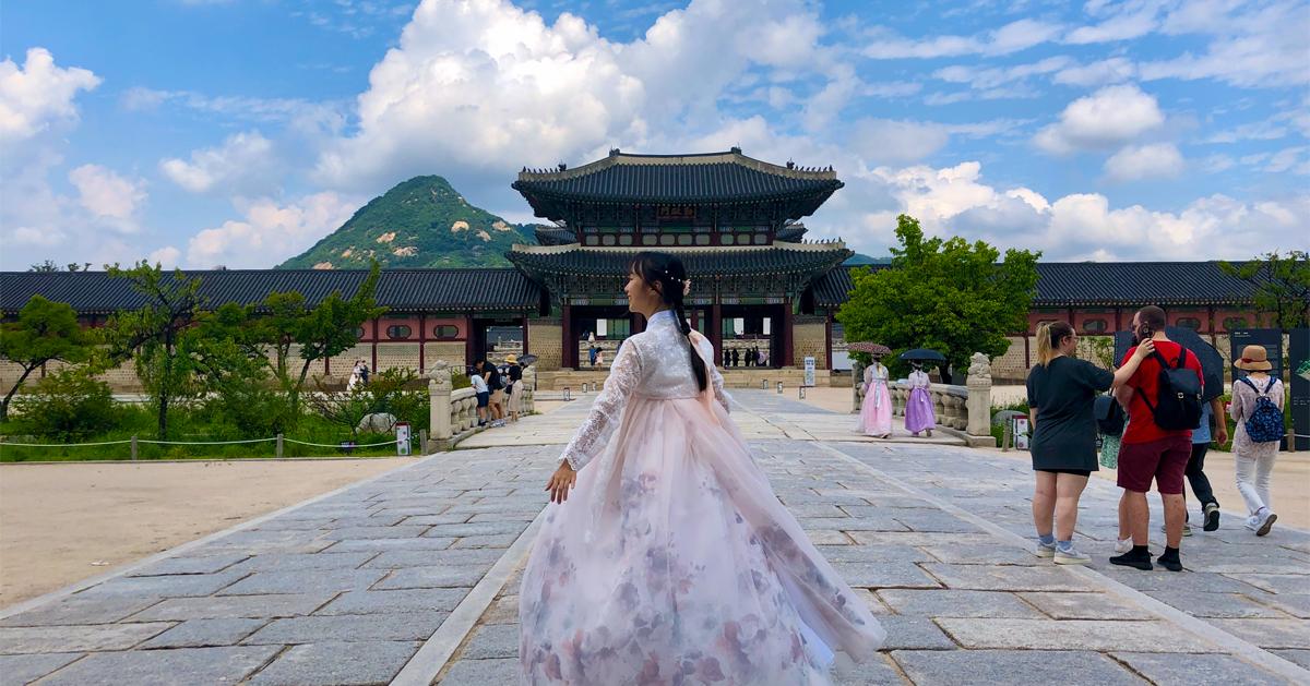 Palacio Zorro Hanbok | Alquiler de hanbok en Gyeongbokgung - Seúl/Corea ...