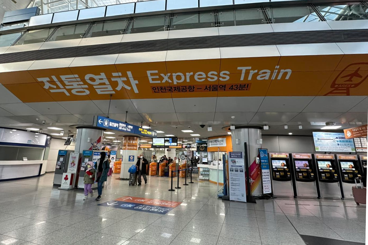 Chi tiết cách đi tàu AREX từ sân bay Incheon đến Seoul, cập nhật 2023 - Hàn Quốc (Creatrip)