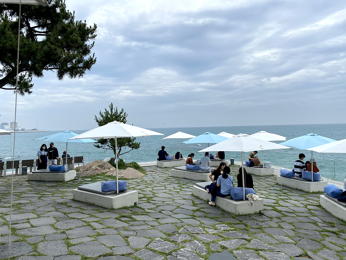 Creatrip: WAVEON COFFEE: Quán cafe view biển cực hoành tráng ở Busan