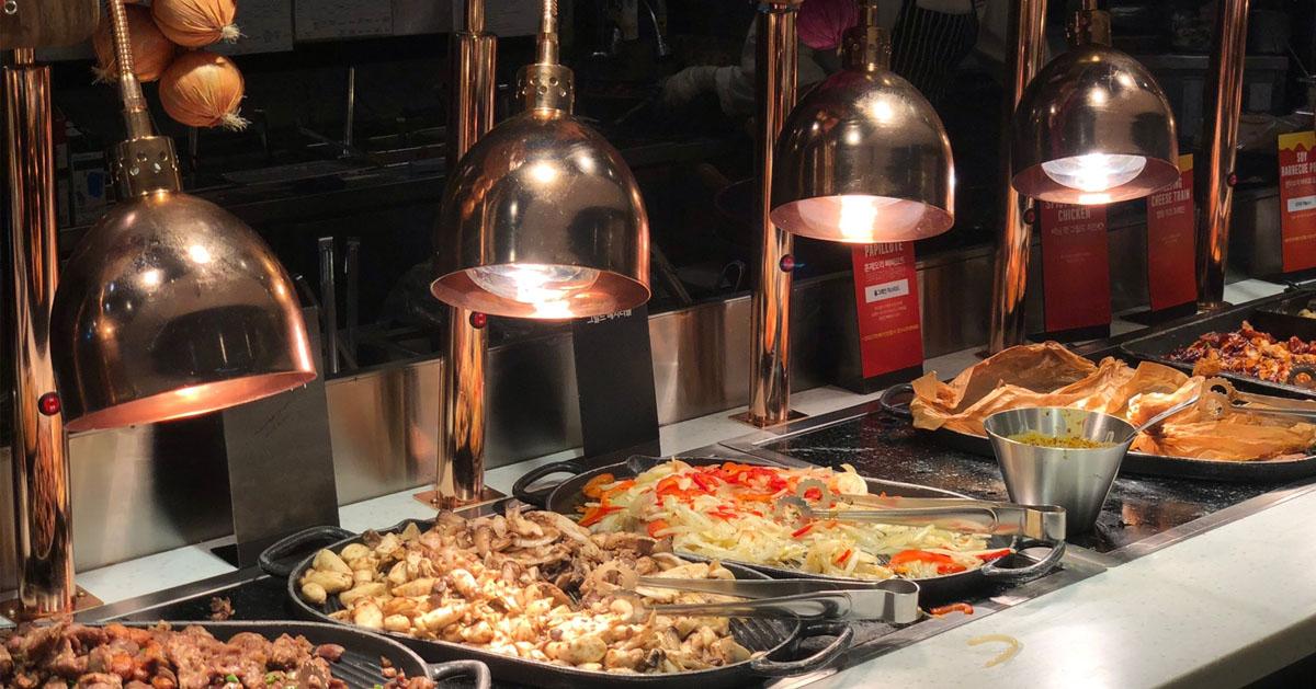 Exploración de Ashley Buffet - Corea (Creatrip)