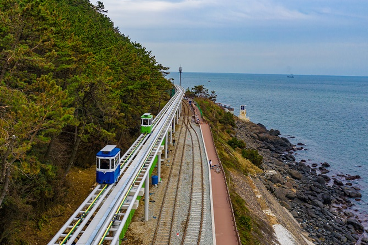 Creatrip |รถไฟHaeundae Blue Lineเปิดอย่างเป็นทางการแล้ว!