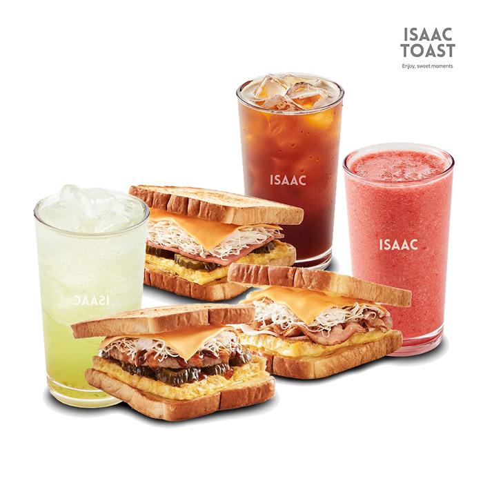 Get Isaac Toast Delivered Same-Day via Creatrip