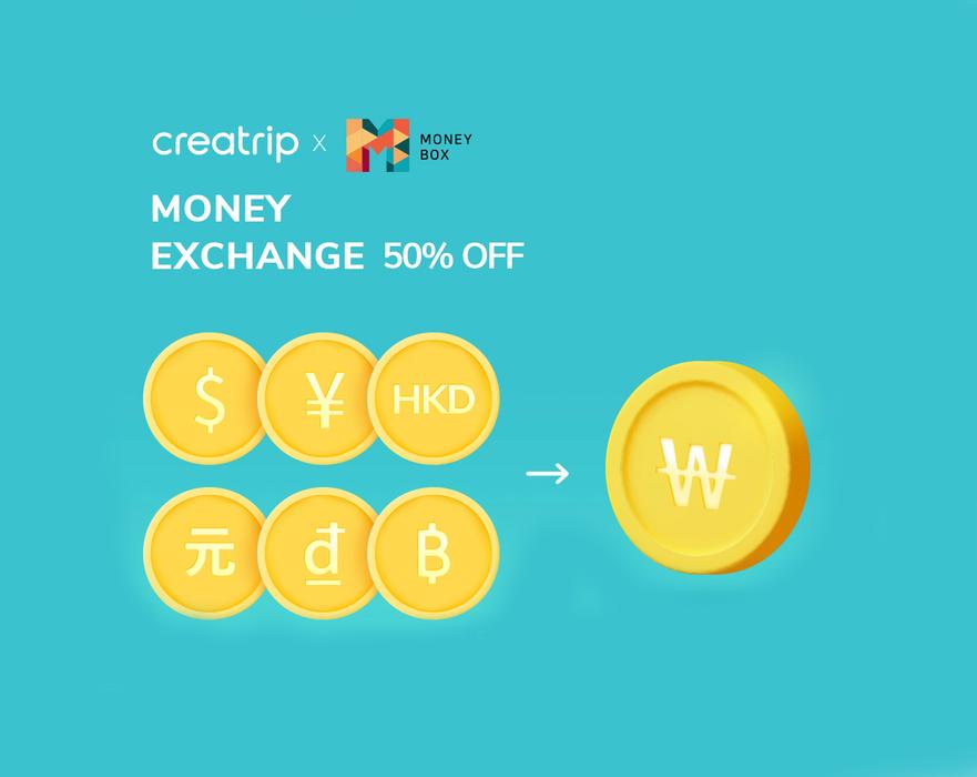 Creatrip: Airport Currency Exchange Reservation Service (get a free transportation card!)