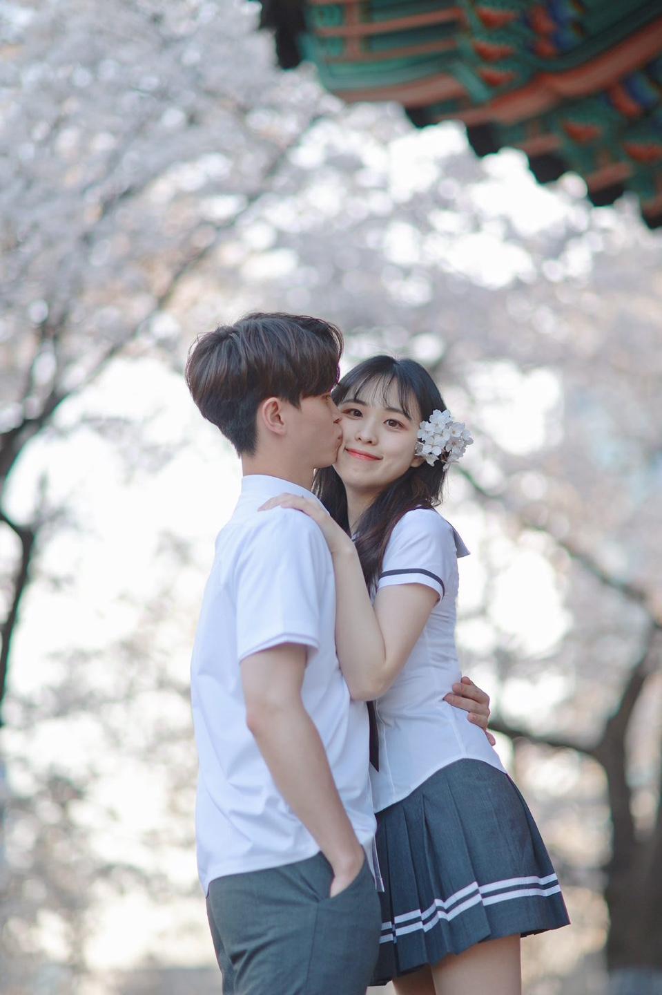 Korean High School Couples