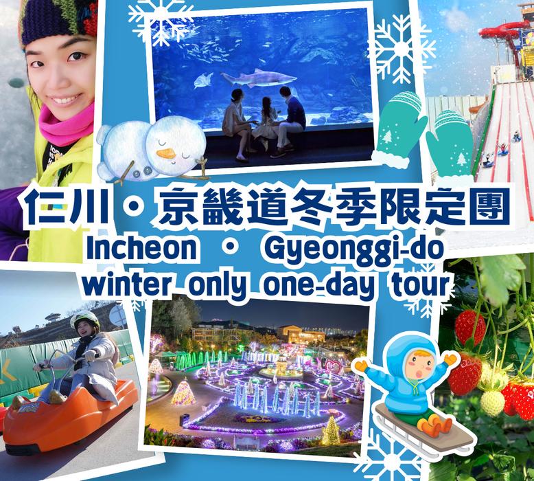 Ice Skating & Sledding Adventure: Incheon Gyeonggi Tour