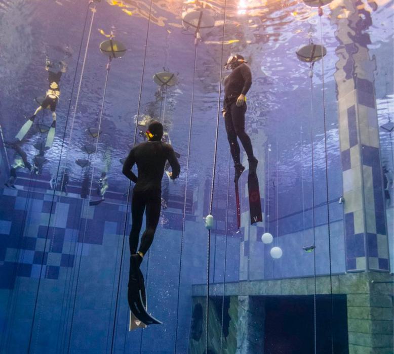 Deep Station Free Diving: Epic Dive near Seoul