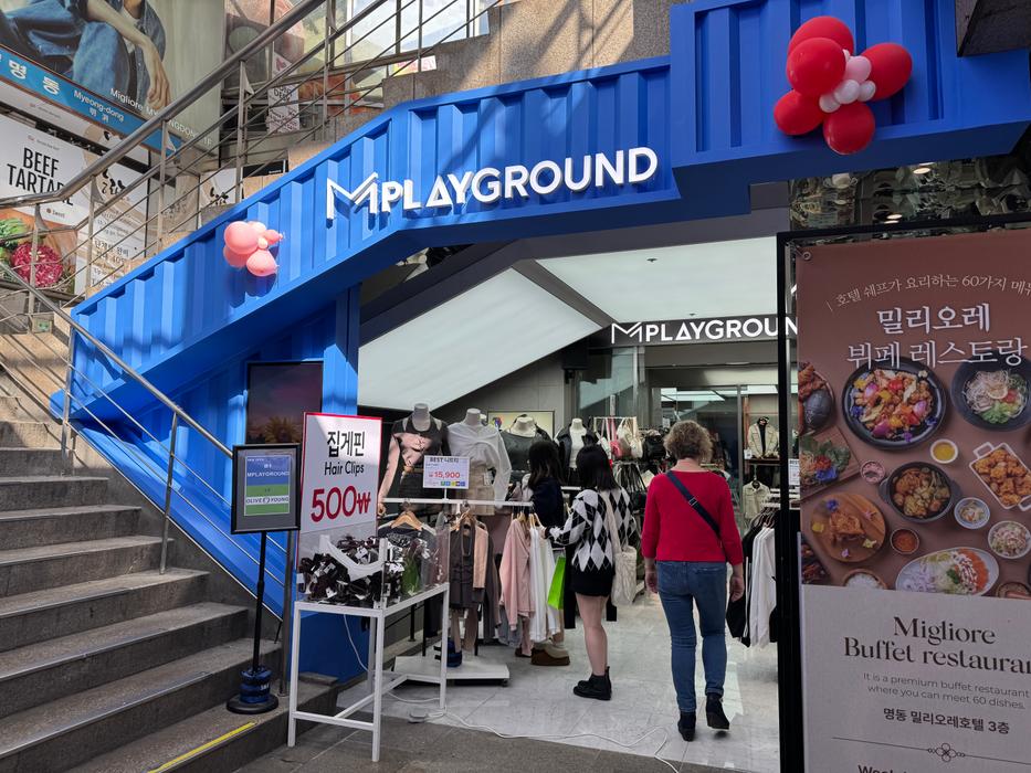 M Playground Myeongdong Migliore Branch : Myeongdong's Fashion Hub: M ...