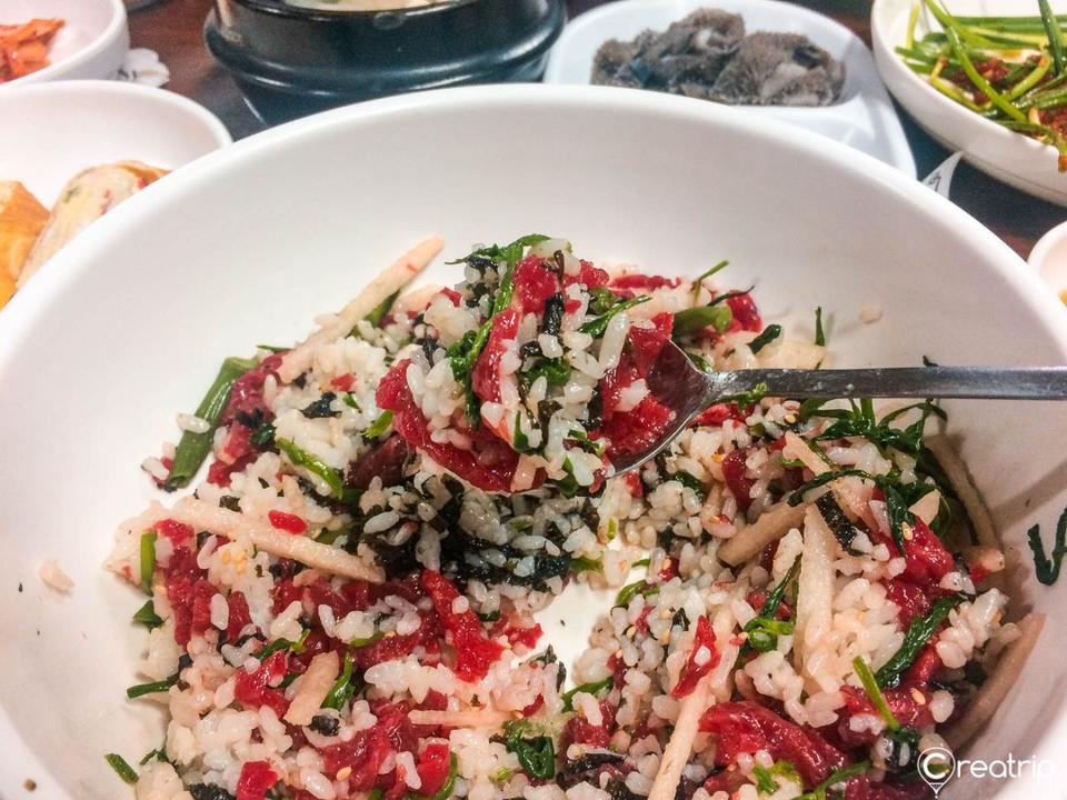 Creatrip: Hongsil fresh meat restauarant