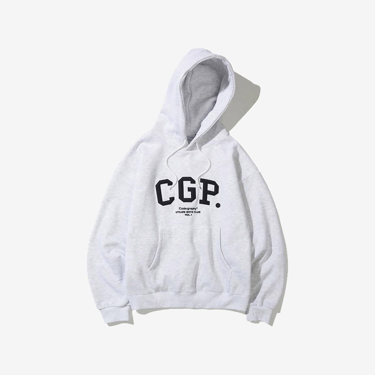 Creatrip: Code:graphy 《SEVENTEEN Hoshi同款》CGP弧形LOGO帽T運動套裝