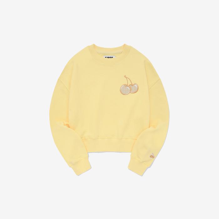 Kirsh MIDDLE CHERRY短版大學T (Creatrip)