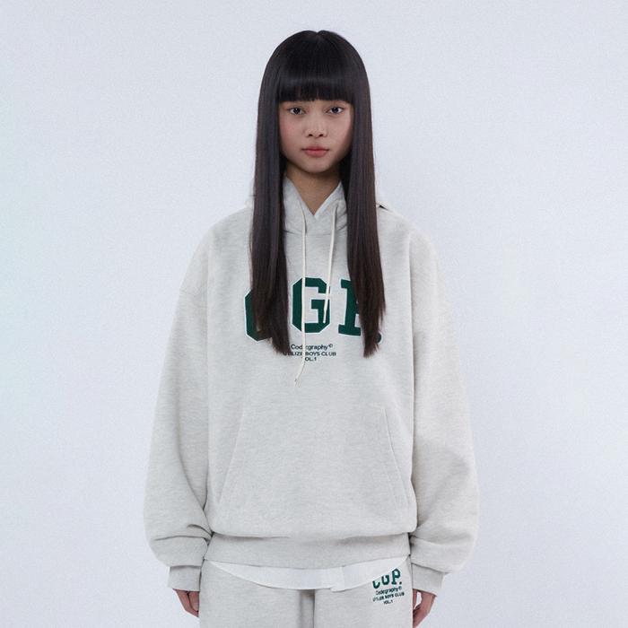 Code:graphy 《SEVENTEEN Hoshi&MAMAMOO 玟星同款》弧形CGP LOGO帽T (Creatrip)