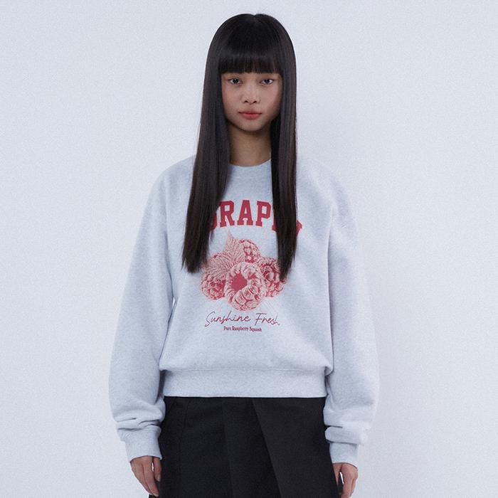 Code:graphy 水果印花短版大學T (Creatrip)