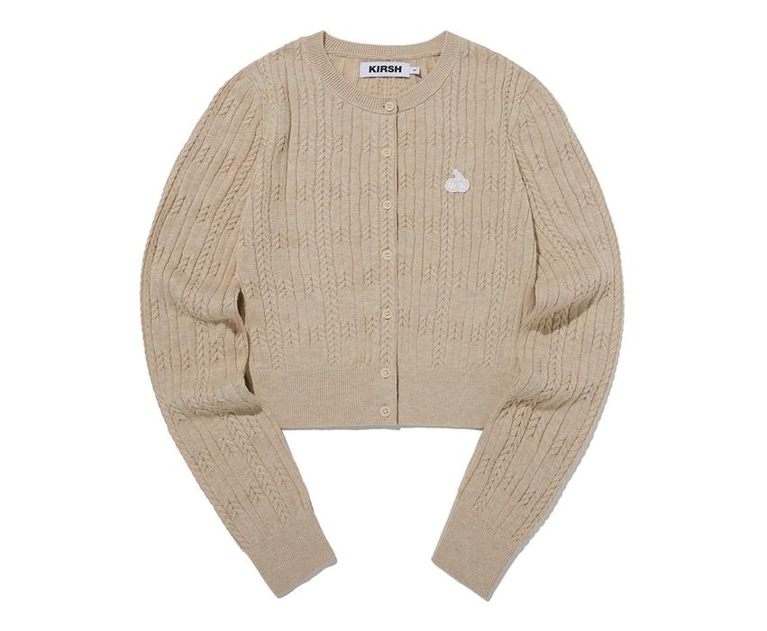 Kirsh SMALL CHERRY短版針織外套 (Creatrip)