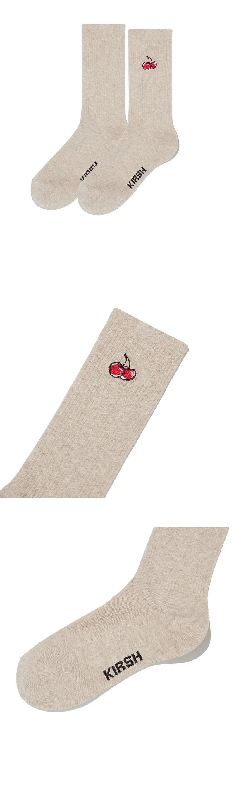 Creatrip: Kirsh CHERRY LOGO刺繡長襪