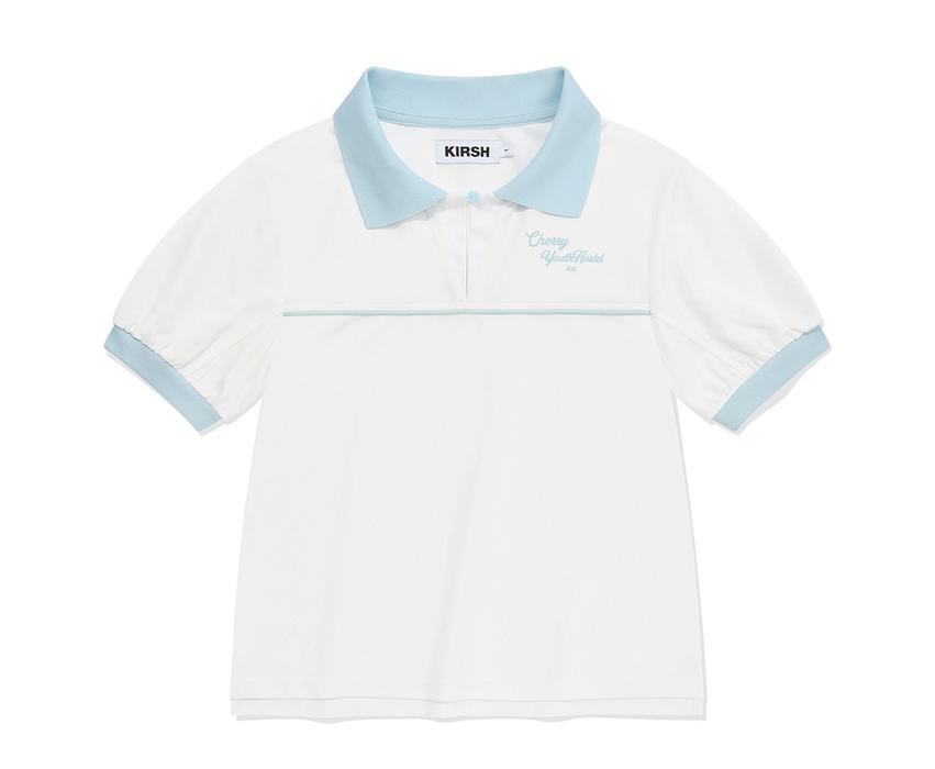 Kirsh 翻領撞色短袖T恤 (Creatrip)