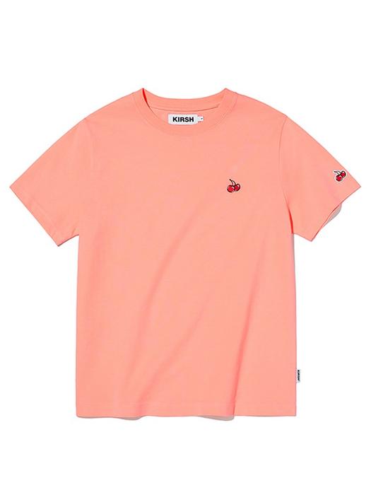 Kirsh SMALL CHERRY短袖T恤（橘色） (Creatrip)