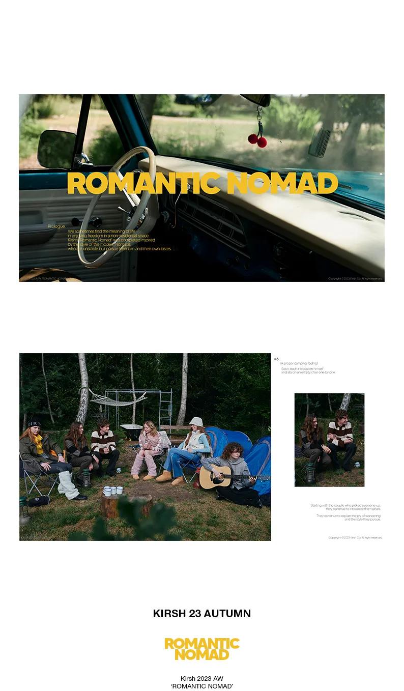 Kirsh CHERRY撞色翻領大學T（冷灰色） (Creatrip)