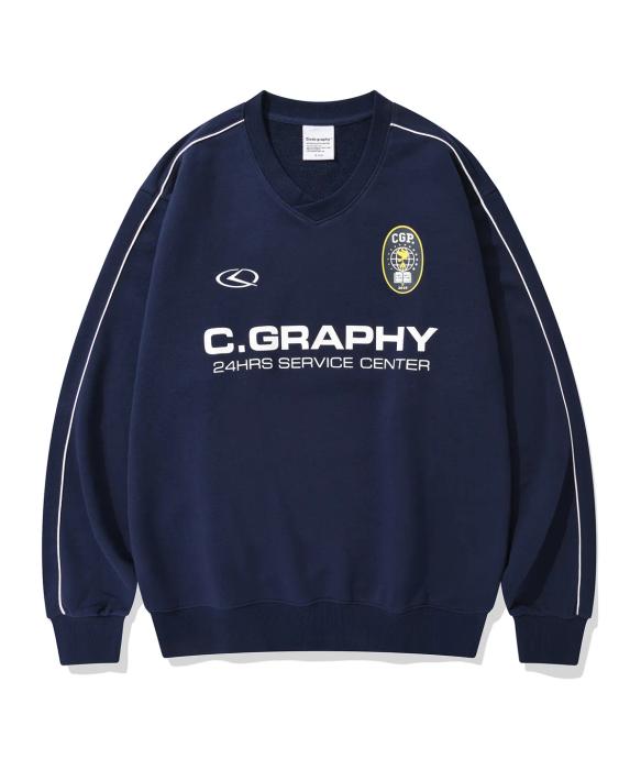 Code:graphy 24H Track大學T（海軍藍） (Creatrip)