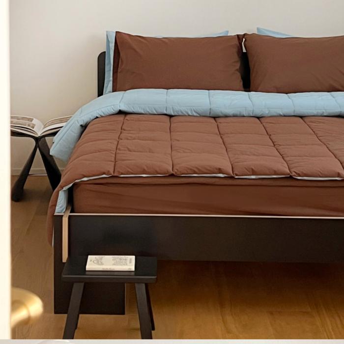 SHAREROOM S'more Dubai撞色寢具 - 四季被（Blueberry Chocolate Ball）Single set (Creatrip)