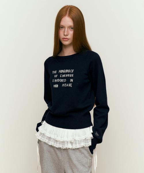 Kirsh CHERRY CONCEPT WORDING KNIT (Creatrip)