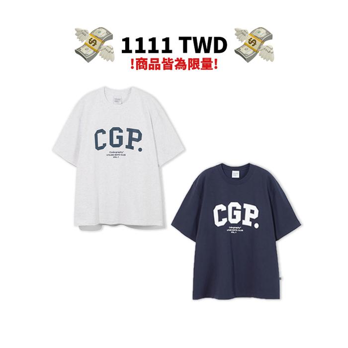 Code:graphy 弧形CGP LOGO短袖T恤 SET (Creatrip)