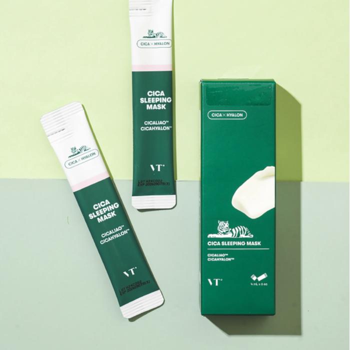 VT Cosmetics VT 積雪草睡眠面膜 4ml × 6入 (Creatrip)