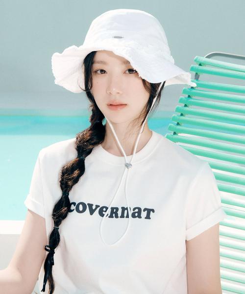 Covernat [舒華同款] Cooper Logo 合身T恤（白色） (Creatrip)