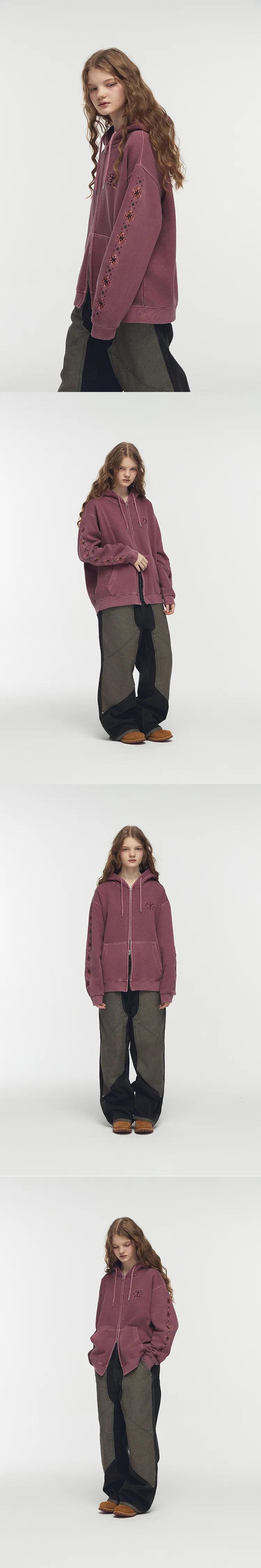 CPGN [2-WAY] 水洗連帽外套（Dusty Pink） (Creatrip)