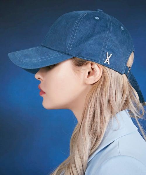 VARZAR OG Fit over fit washing 棒球帽 (海軍藍) (Creatrip)