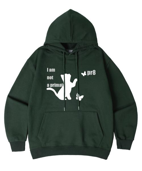 PRIMATE PRIMATE PLAY brushed overfit hooded sweatshirt [ brushed ...