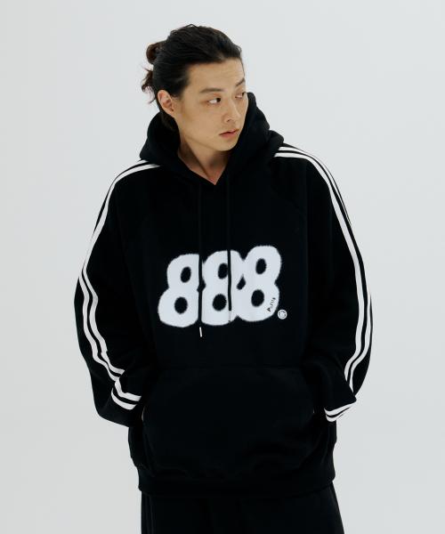 PRIMATE PRIMATE CULT line overfit hooded t-shirt (Creatrip)