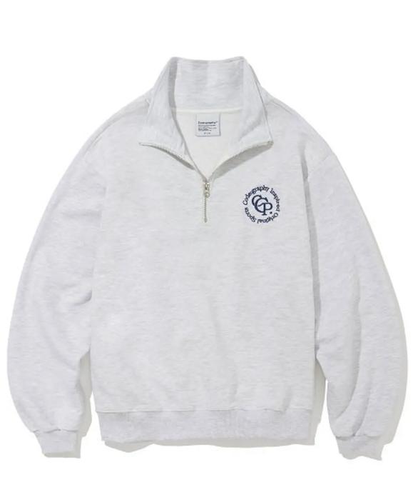 Code:graphy codegraphy CGP circle logo half zipup sweatshirts (Creatrip)