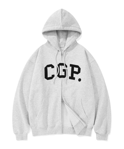 Code:graphy CGP 拱形LOGO連帽外套（冷灰色） (Creatrip)