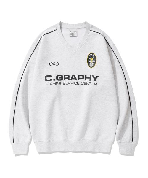 Code:graphy 24H Track V領大學T（冷灰色） (Creatrip)