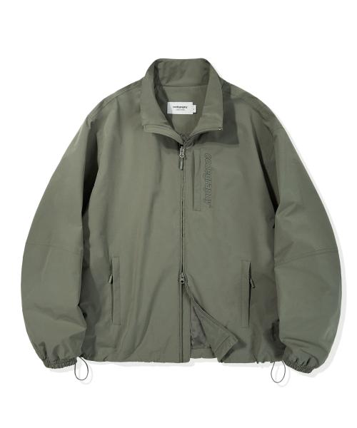 Code:graphy 2-WAY Tech Short Jacket_Khaki (Creatrip)