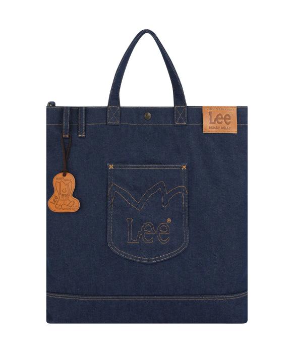 WACKY WILLY [Wackywilly x Lee] 牛仔托特包（靛藍） (Creatrip)