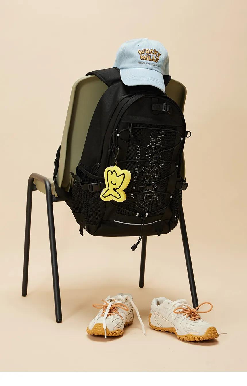 WACKY WILLY Typo 牛仔棒球帽（靛藍色） (Creatrip)