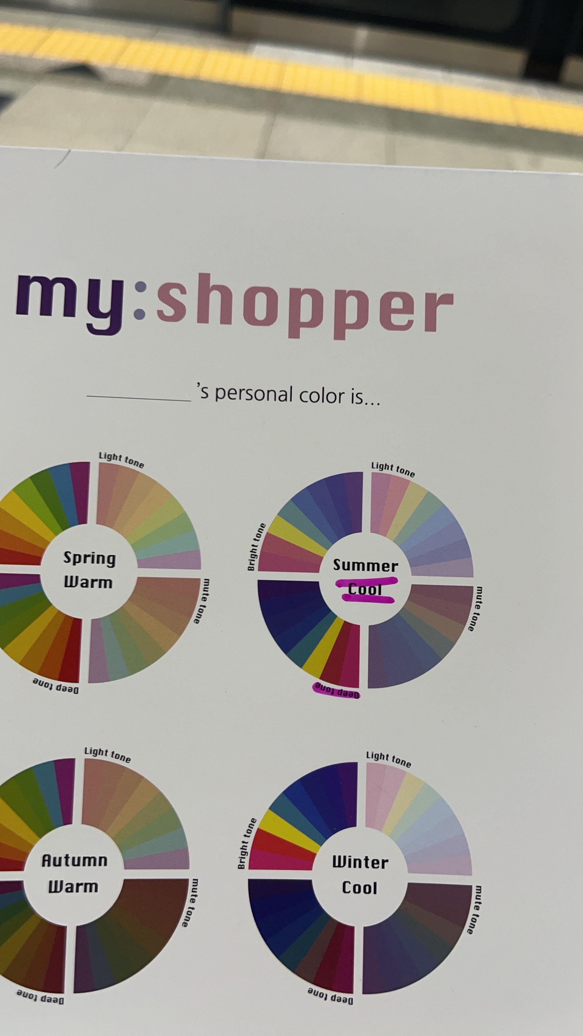 Creatrip: Personal Color Analysis | My Shopper in Gangnam - Seoul/Korea ...
