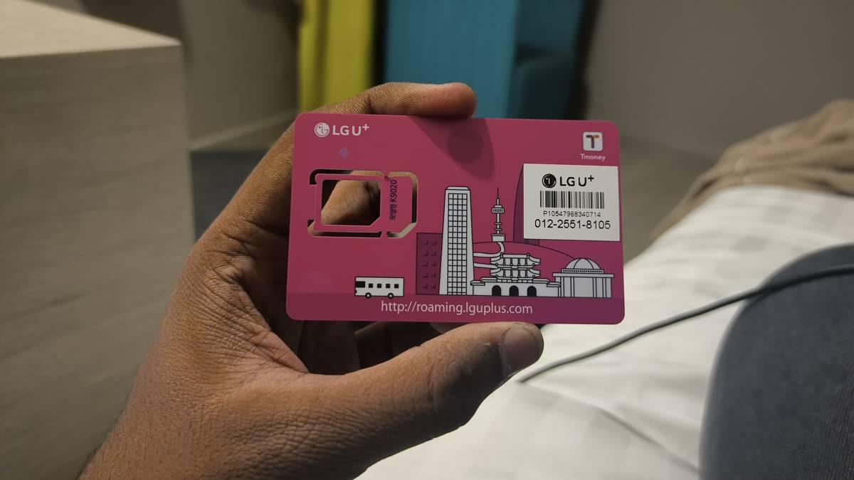 Creatrip: [LG U+] Unlimited Data SIM card + T-Money card (Pick up ...