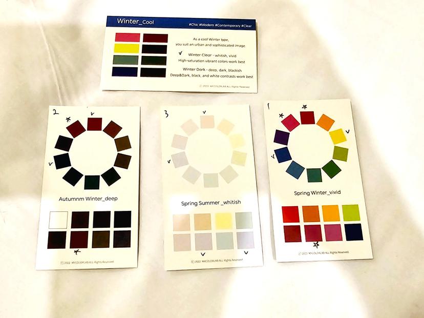 Personal Color Analysis at My Color Lab, Myeongdong